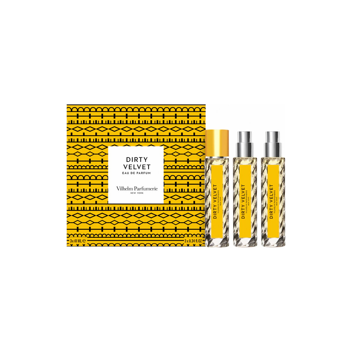 Vilhelm Parfumerie Dirty Velvet Унисекс набор 3*10мл фужерный древесный аромат