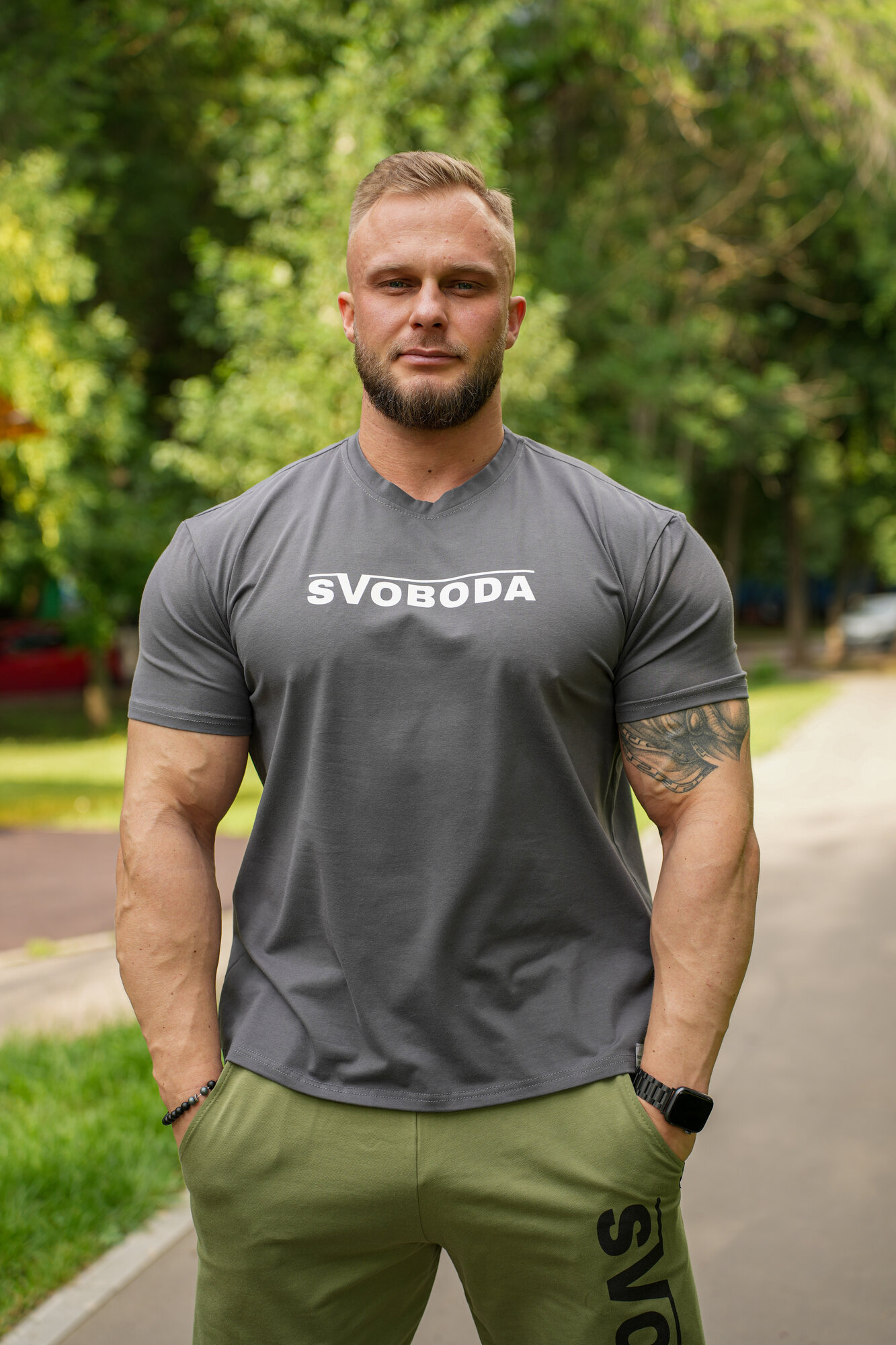 Футболка спортивная "SVOBODA"