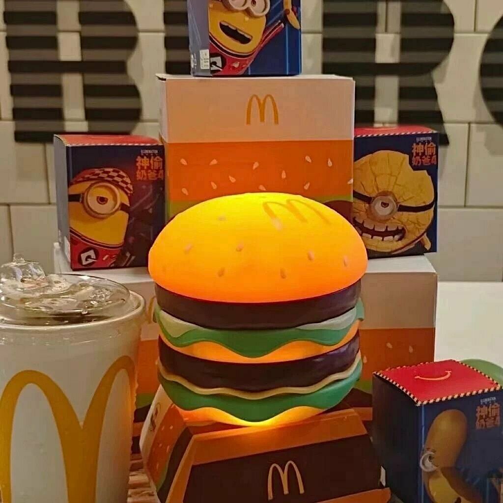 McDonald s / Макдоналдс Светильник-ночник в виде бургера Биг Мак