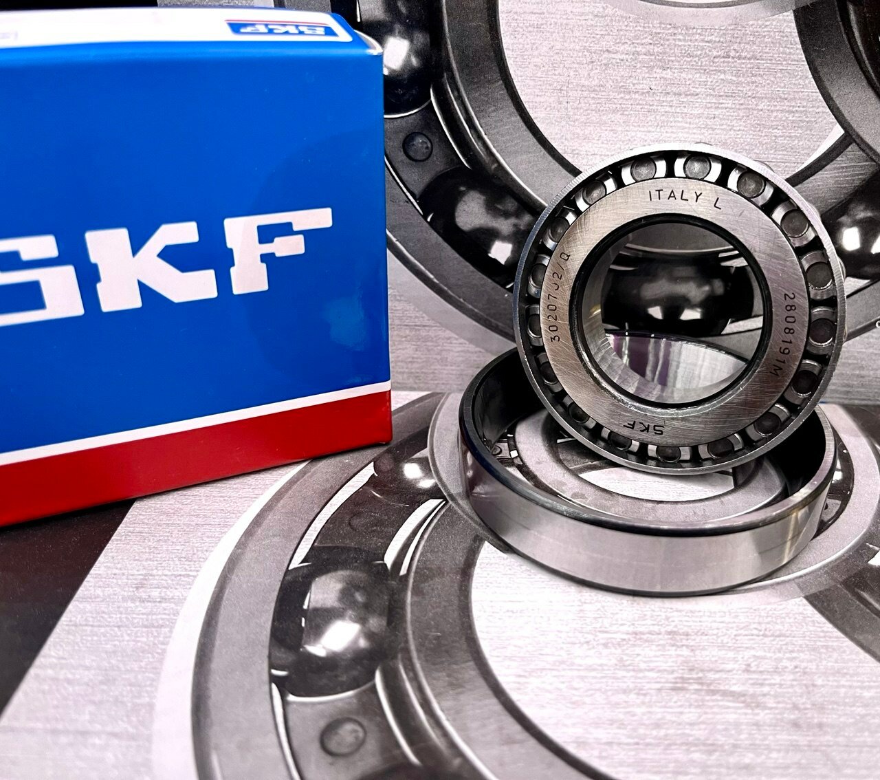Подшипник роликовый SKF 30207 J2/Q (7207) 35x72x18.25 Made in Italy