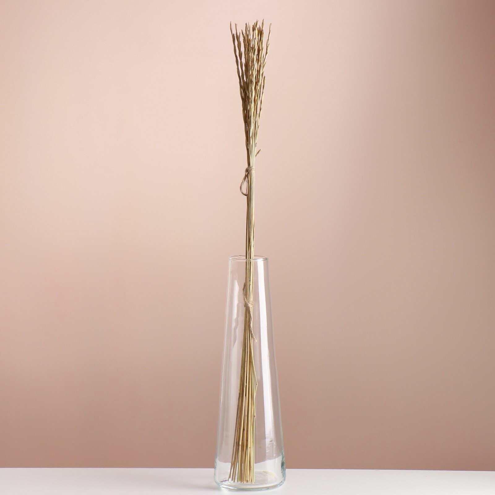 Сухоцветы "Райграс", банч 21 шт, длина 60, вид декора: сухоцветы, листья, плоды растений