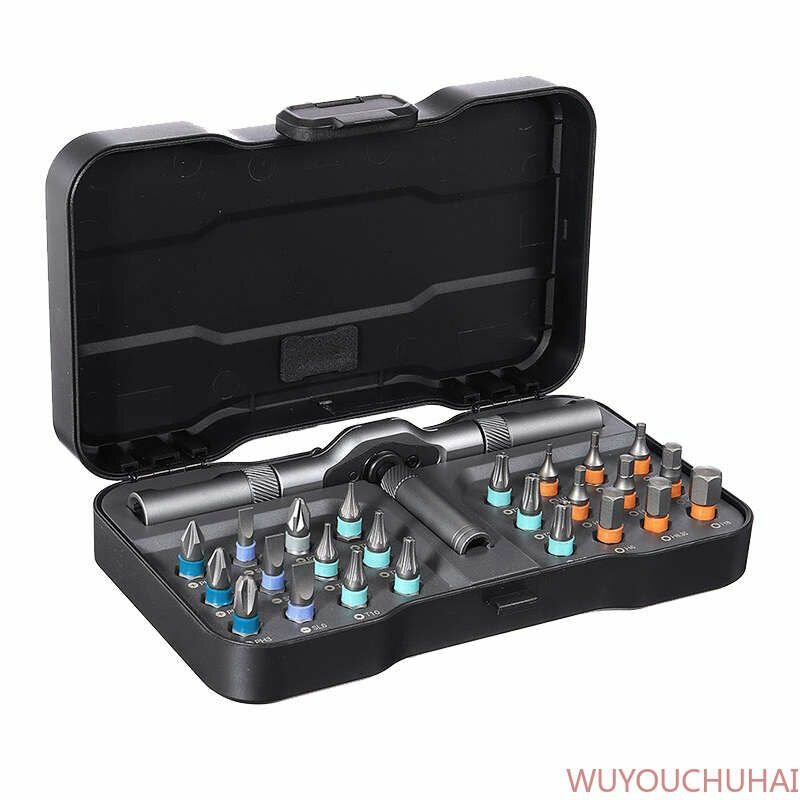 Реверсивная отвертка с набором бит Atuman Duka RS1 Multipurpose Ratchet Screwdriver Set (24 в 1) (экосистема Xiaomi)