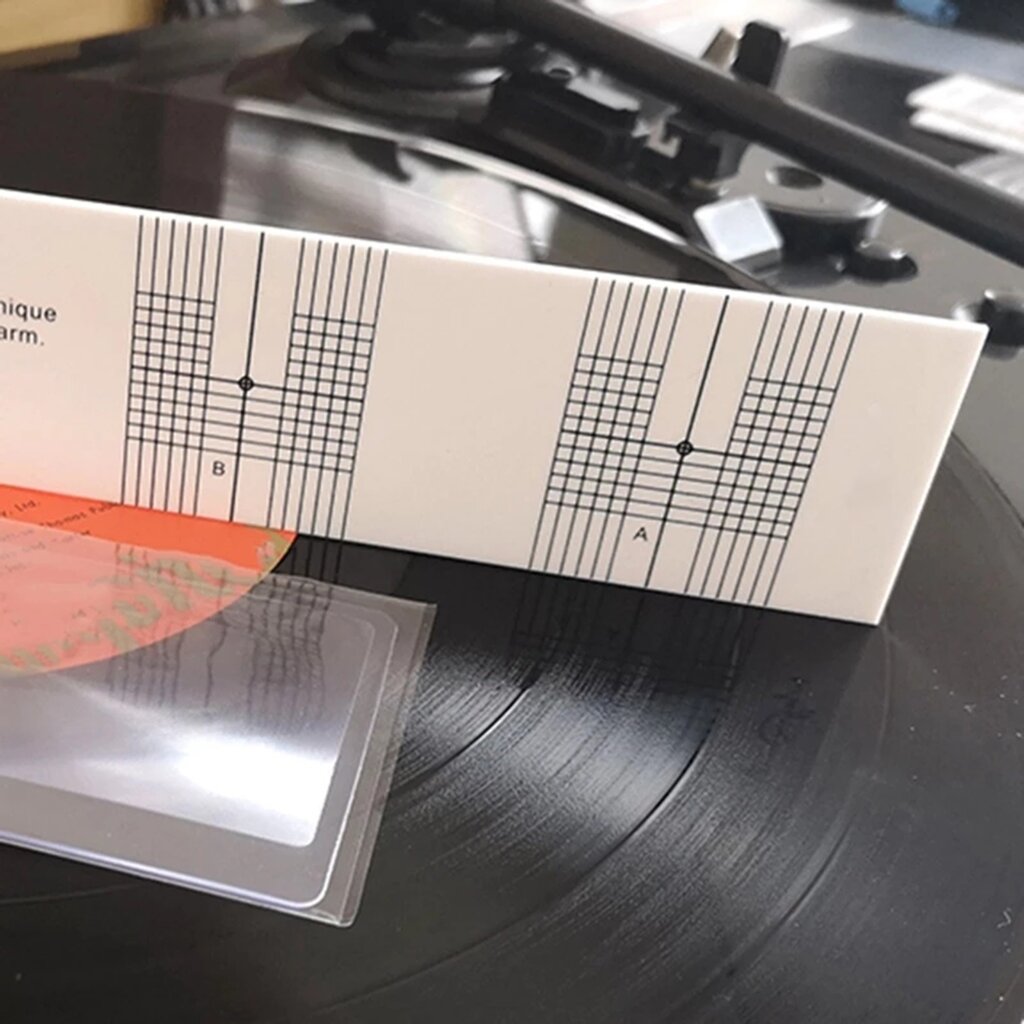 Калибровочная пластина для проигрывателя винила