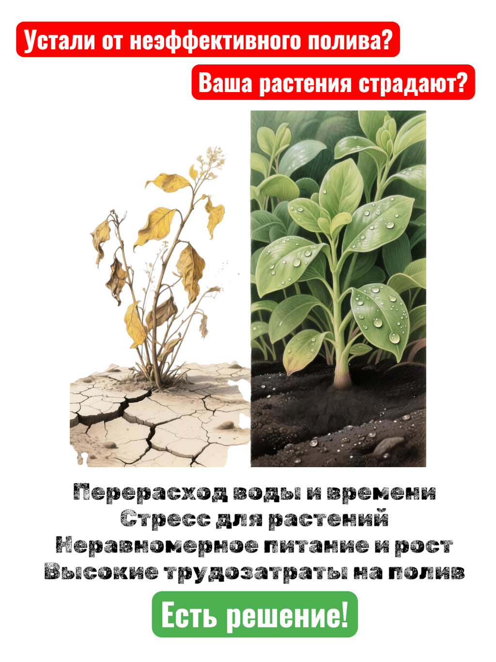 Капельница Netafim 2 л/ч с микротрубкой 4 мм и стрелкой 10 шт