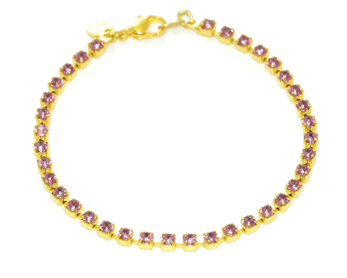 Браслет Bohemia Style, стекло, хрусталь, богемское стекло, кристалл