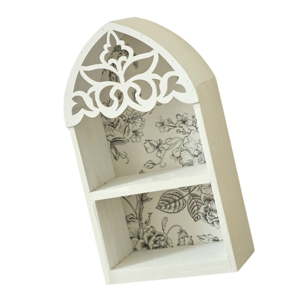 Готическая настенная полка, замысловатый дисплей для кристаллов, декор для алтаря