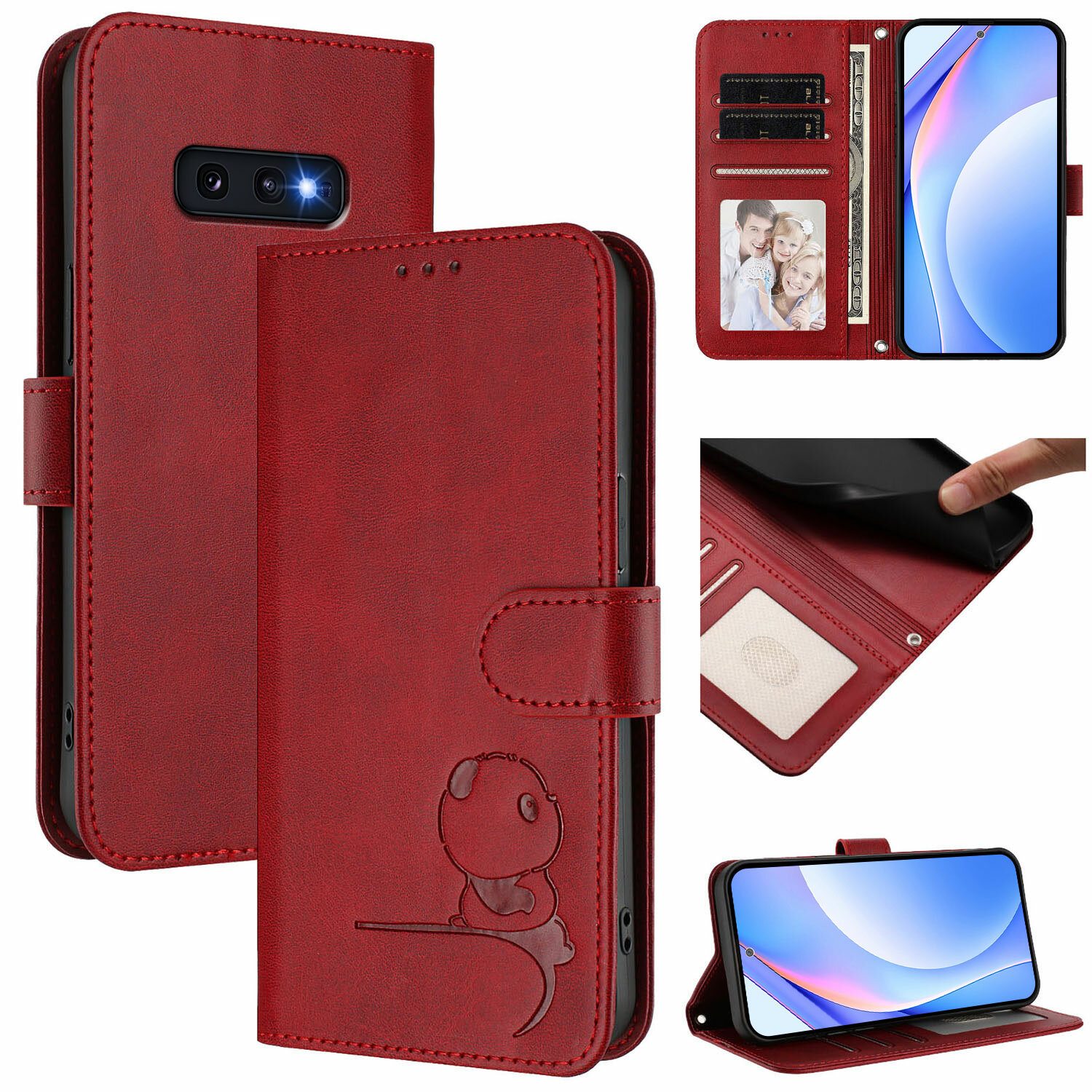 Подходит для Samsung Galaxy S10(Самсунг Галакси С10) Магнитные пряжки, кронштейны, сейсмостойкие, новинки, подарки