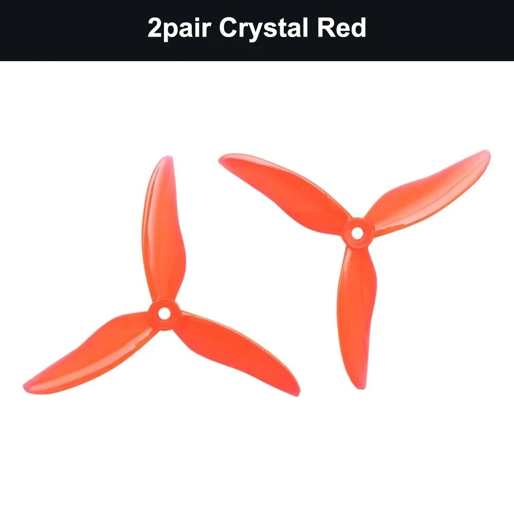 Пропеллеры Gemfan Hurricane 5" Red 2pair