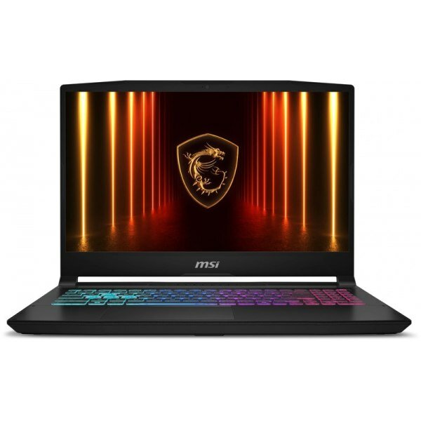Ноутбук MSI Katana 15 HX B14WFK-021AU 15.6", IPS, Intel Core i7 14650HX 2.2ГГц, 16-ядерный, 16ГБ DDR5, 512ГБ SSD, NVIDIA GeForce RTX 5060 для ноутбуков - 8 ГБ, Windows 11 Home, черный (9s7-1