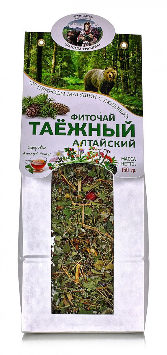 Таёжный (150гр.) ручной сбор от Данилы Травника ароматные и лечебные травы с предгорья Горного Алтая