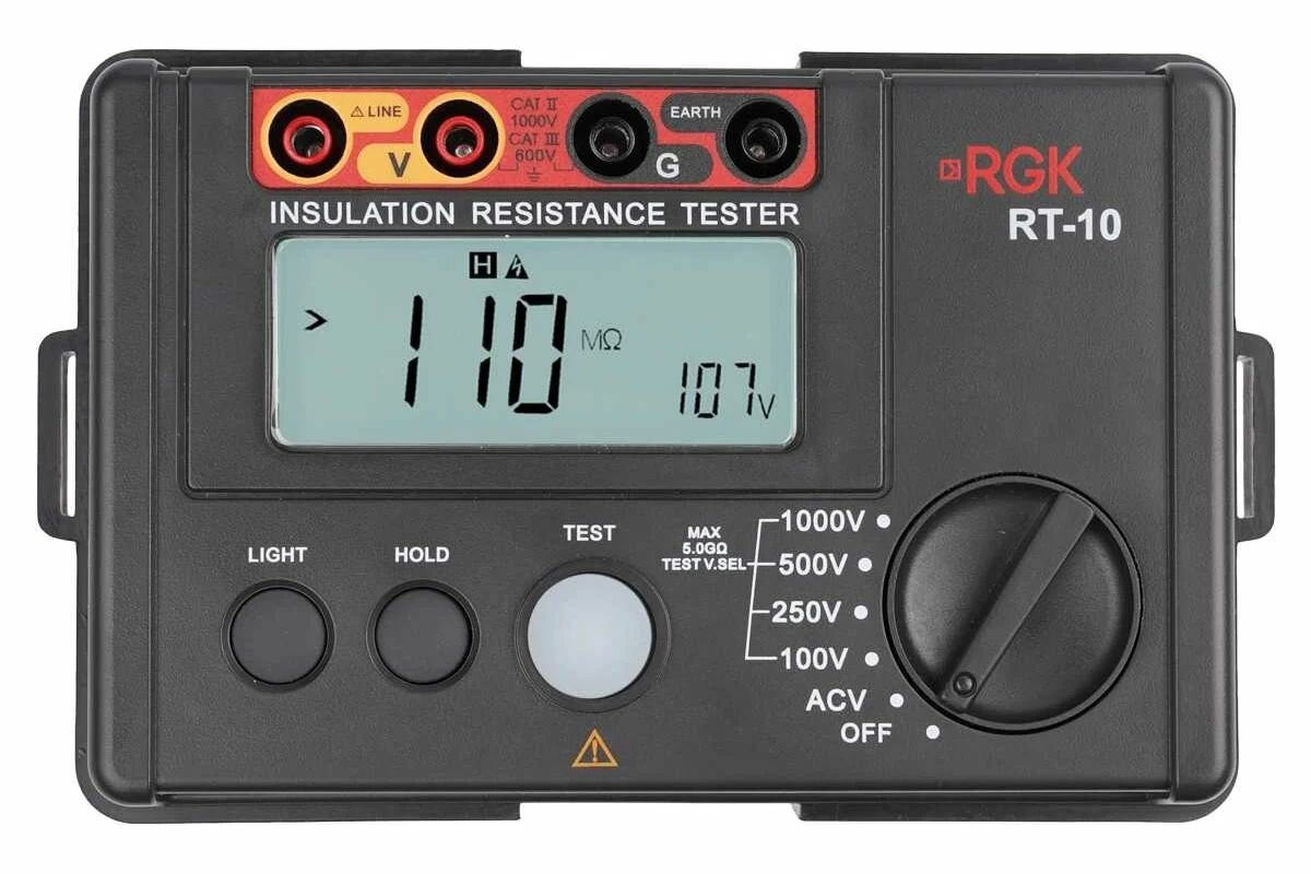 Мегаомметр RGK RT-10 755238