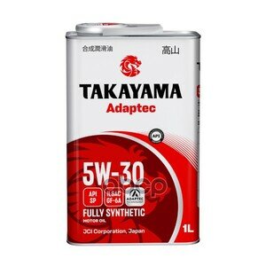 Takayama масло моторное синтетика 5w-30 1л