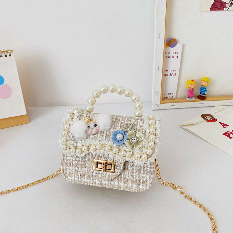 Детская сумка через плечо из прочной искусственной кожи для школы и игр кролик желтый