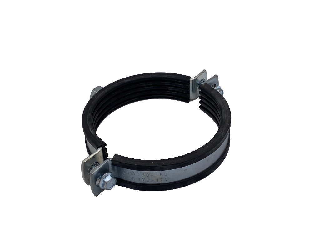 Хомут трубный с изоляцией 2 1/2"(74-80) М10