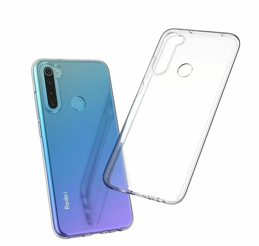 Xiaomi Redmi Note 8 Силиконовый прозрачный чехол с углами для ксиоми редми нот 8 бампер, накладка