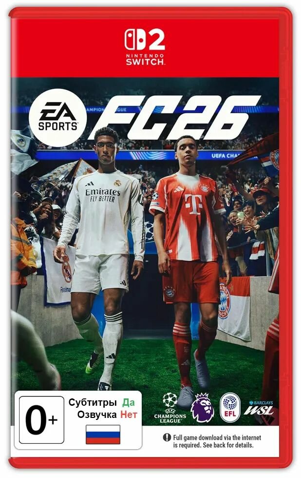 Игра EA SPORTS FC 26 (Nintendo Switch 2, Русские субтитры)