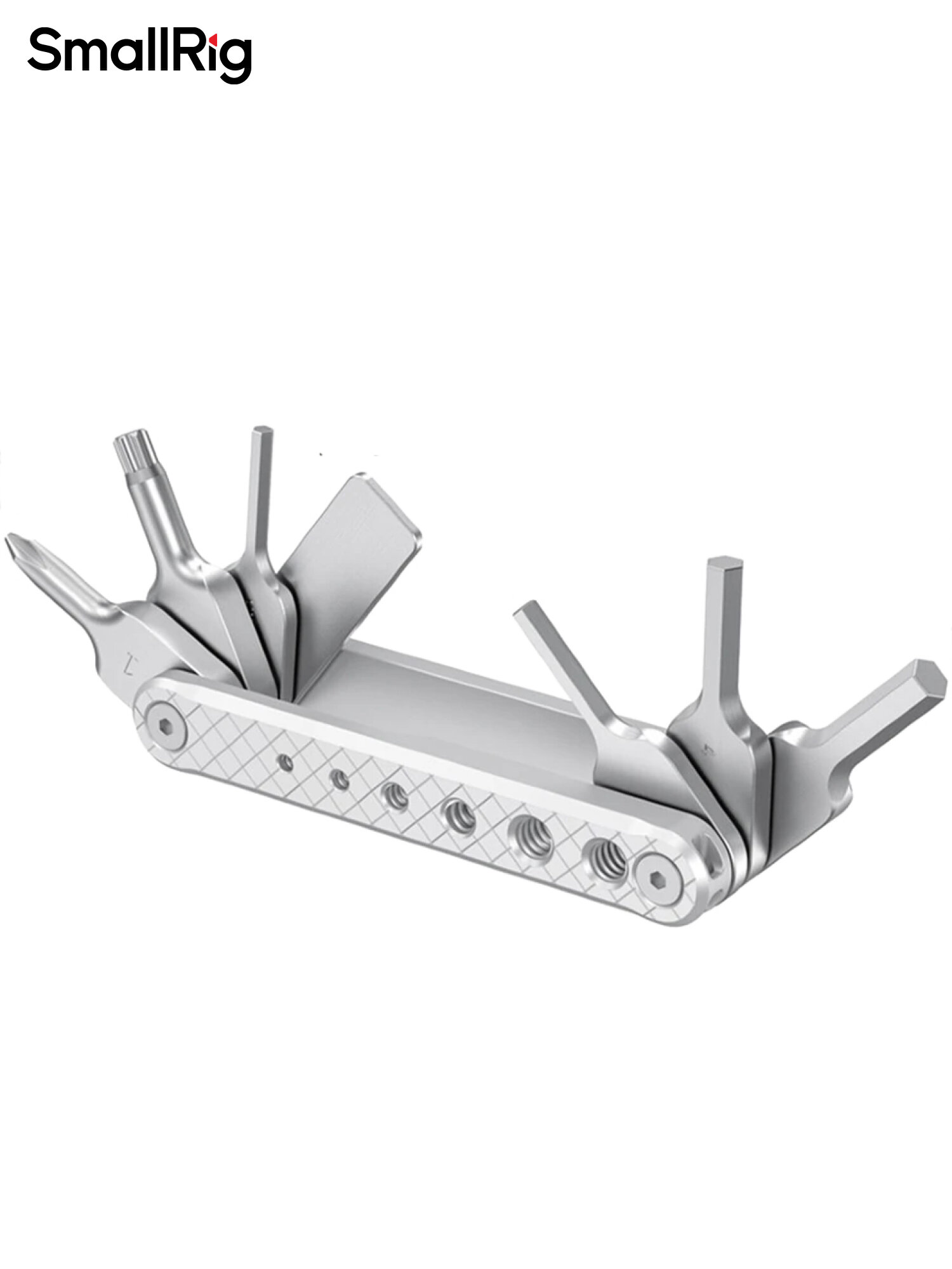 Мультитул SmallRig Foldable Multi-Tool Kit Серебро, нержавеющая сталь