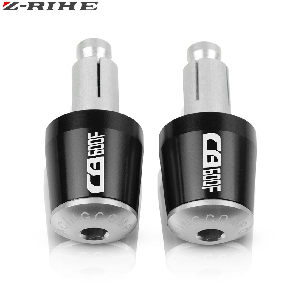 22 мм ручки руля для мотоциклов Honda CB600F CB 600F CB 600 F Hornet 2007-2013 2008 2009 2010 2011 2012 Black Silver