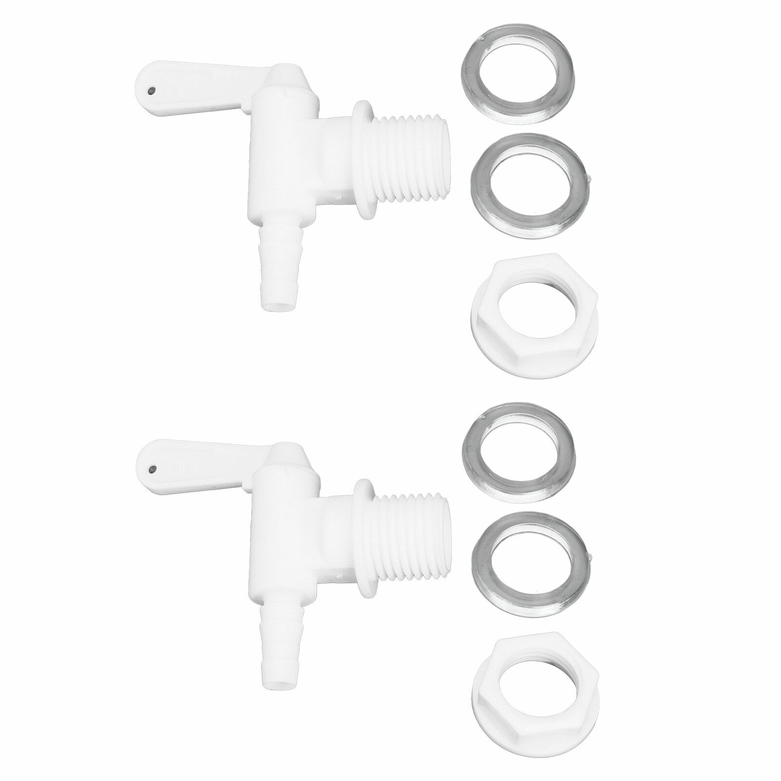 Кран для домашнего пивоварения, съемный кран из 2 штук с зазубренным выпускным отверстием для розлива вина, простая установка и очистка