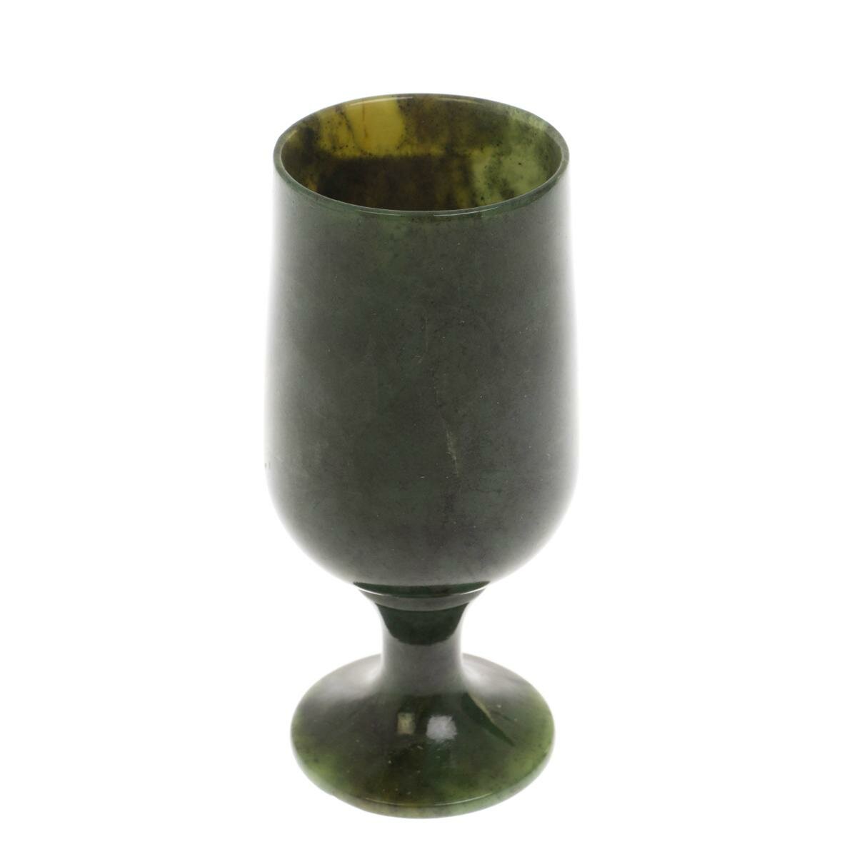 Фужер камень нефрит 5,5х12 см 121260