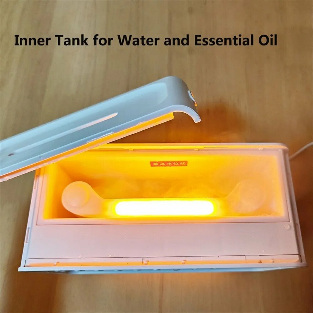 Машина для распыления белого шума, увлажнитель воздуха с ароматом, 8 регулировками, ночник, Bluetooth-динамик