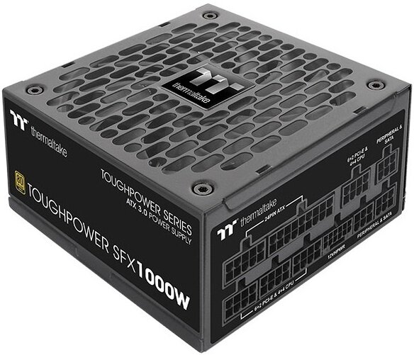 Блок питания Thermaltake Toughpower SFX1000 Gen.5, 1000Вт, 90мм, черный, retail [ps-stp-1000fnfap