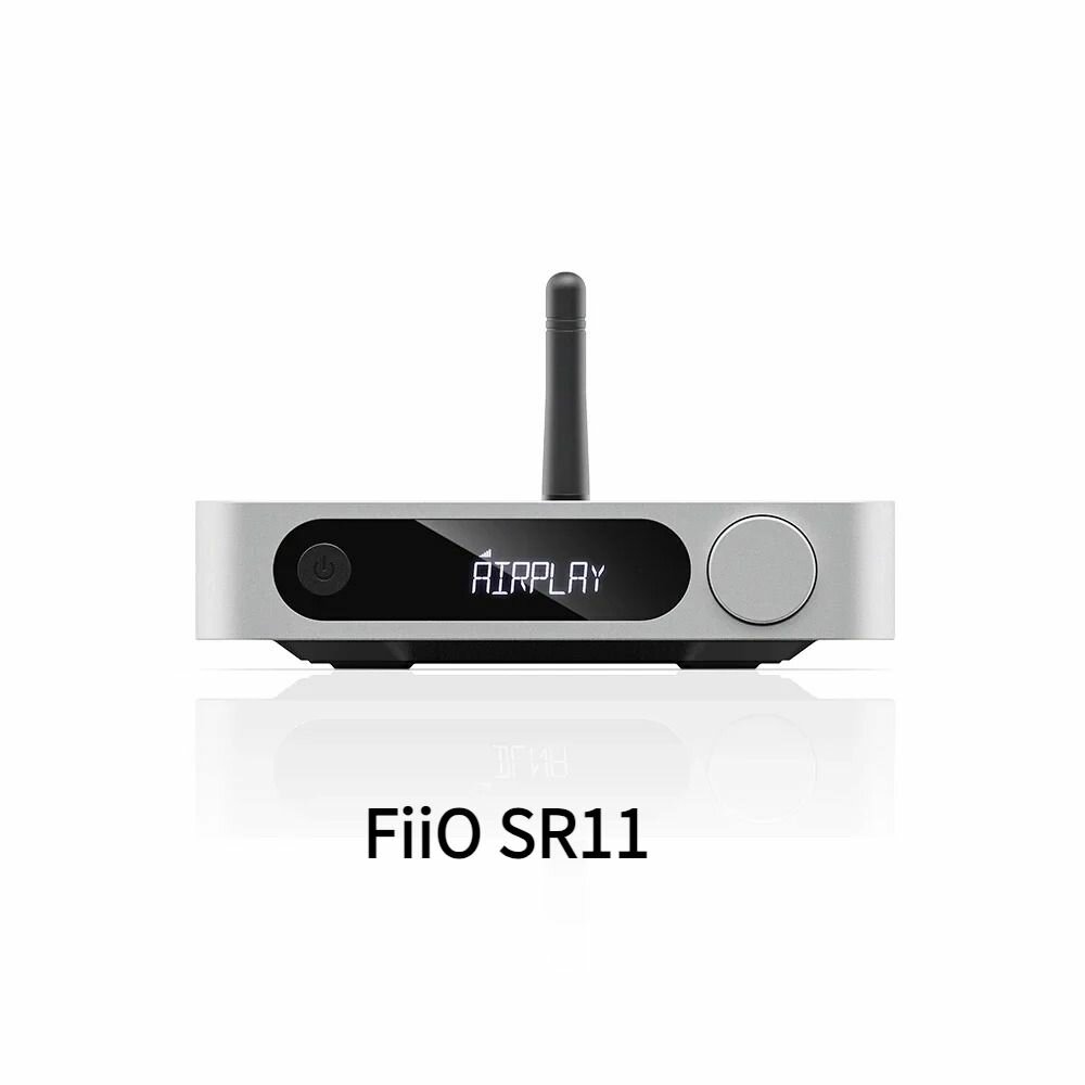 FiiO SR11 Потоковый музыкальный ресивер Поддерживает AirPlay Roon Ready 2.4G-5G daul band WiFi с высоким разрешением звукаl