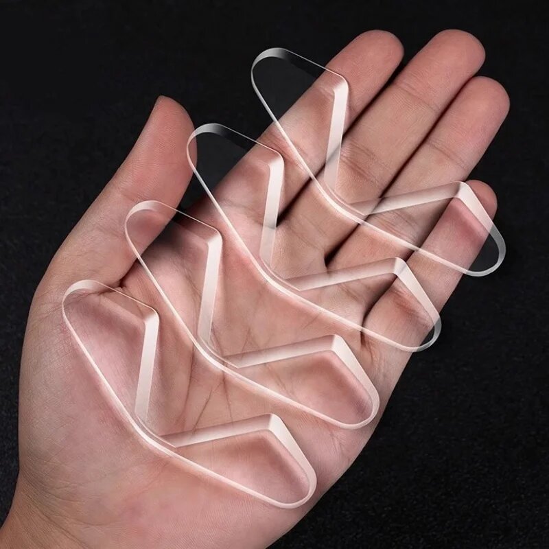 4 шт, защитные наклейки на угол двери автомобиля, противоударные наклейки, универсальные прозрачные наклейки на край двери, защита от царапин, аксессуары