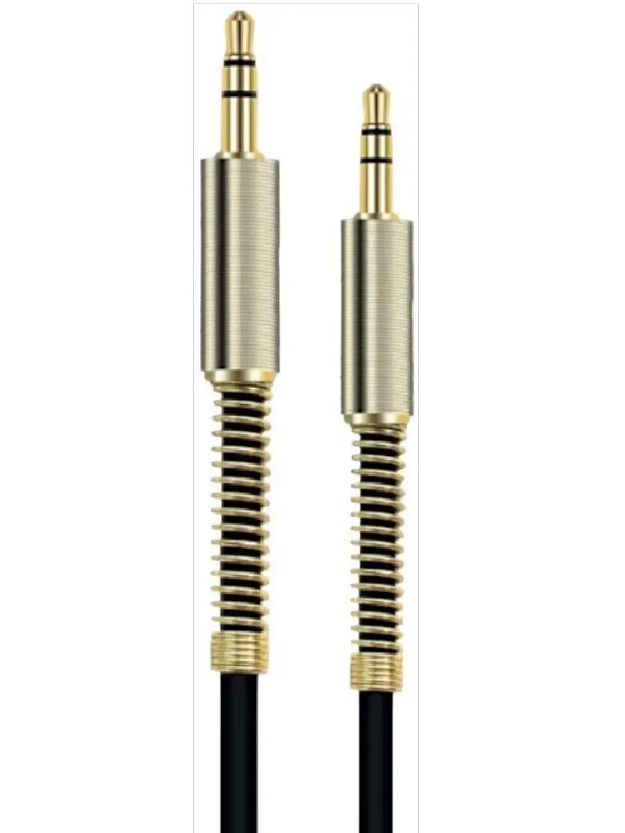 Аудиокабель (6900203330017) AUX R116, чёрный AUX 1м