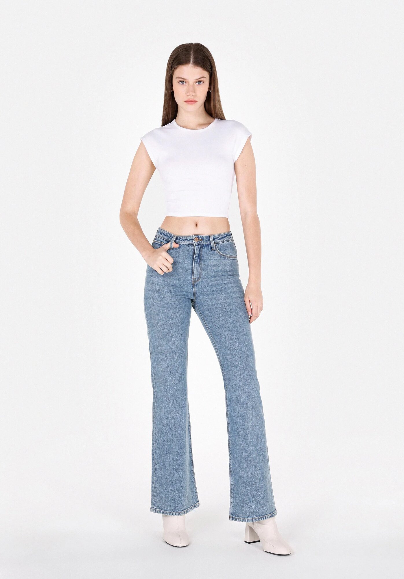 Джинсы клеш 791 MONICA Regular Fit 