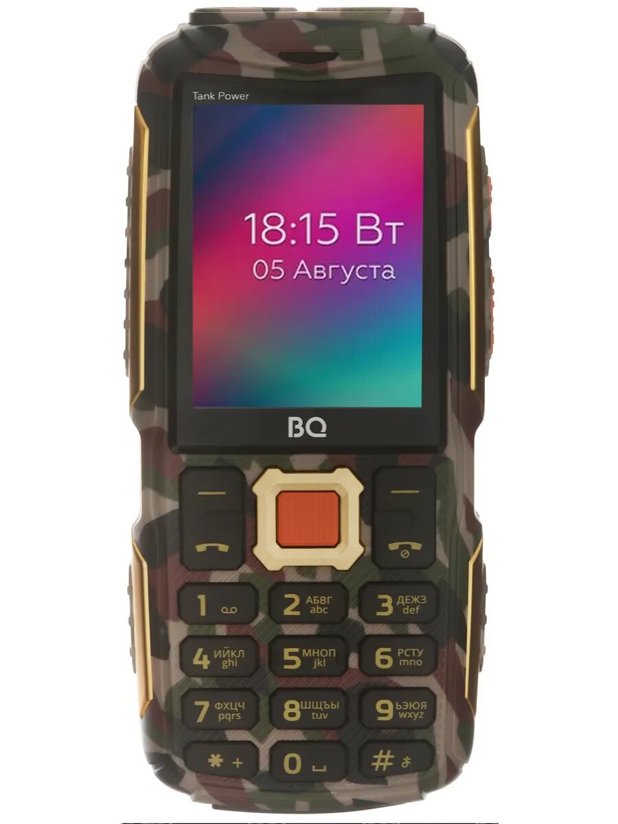 Сотовый телефон 2.4", TN 0.3 Мп 4000 мА*ч 2430 Tank Power