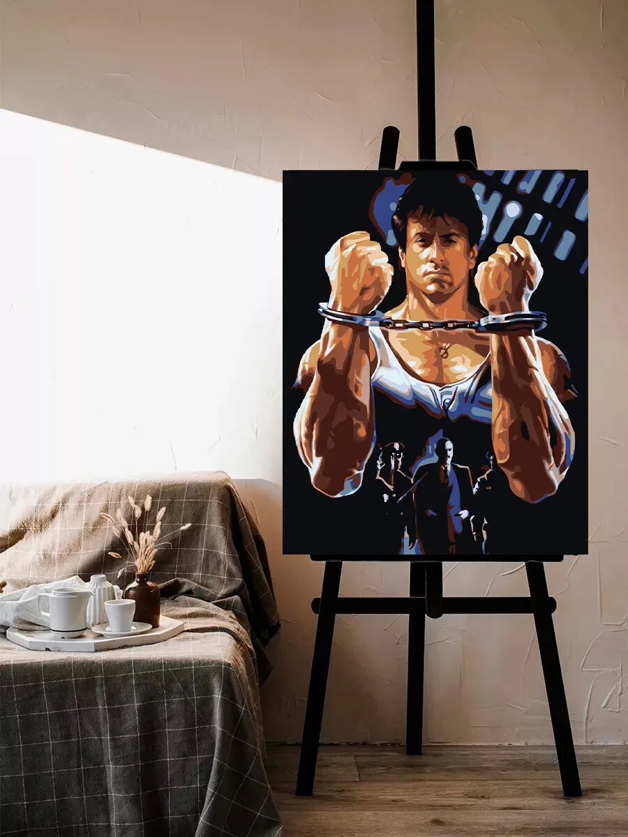 Картина по номерам Сильвестр Сталлоне Фильм Тюряга Актер