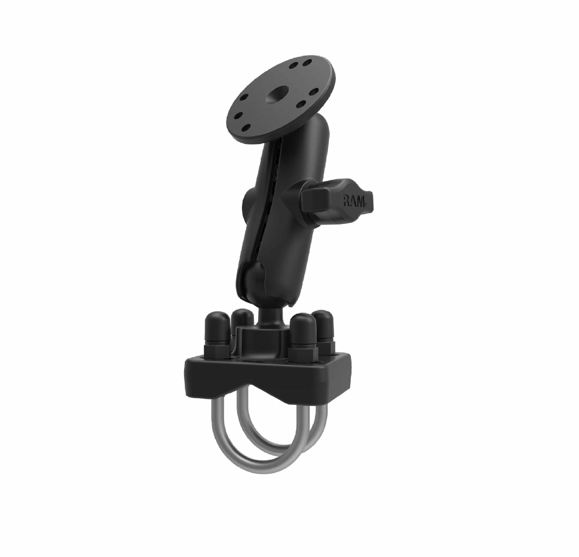 RAM-101U-B-235-2U Крепление RAM Double U-Bolt Rail на руль - размер B, средний