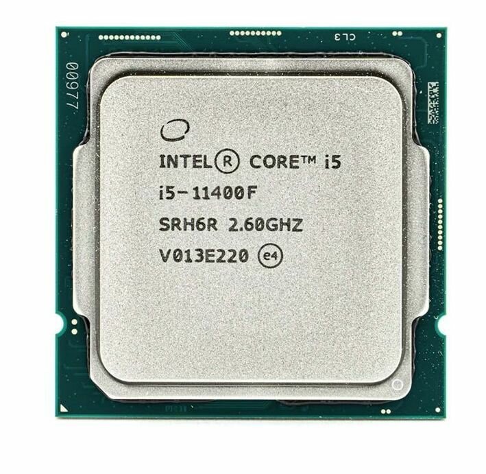 Процессор Intel Core i5-11400F (BX8070811400FSRKP1) BOX (без кулера) - LGA 1200, 6 х 2,6 ГГц, L2 - 1000 КБ, L3 - 12 МБ, DDR4 - 3200 МГц, TDP 65 Вт