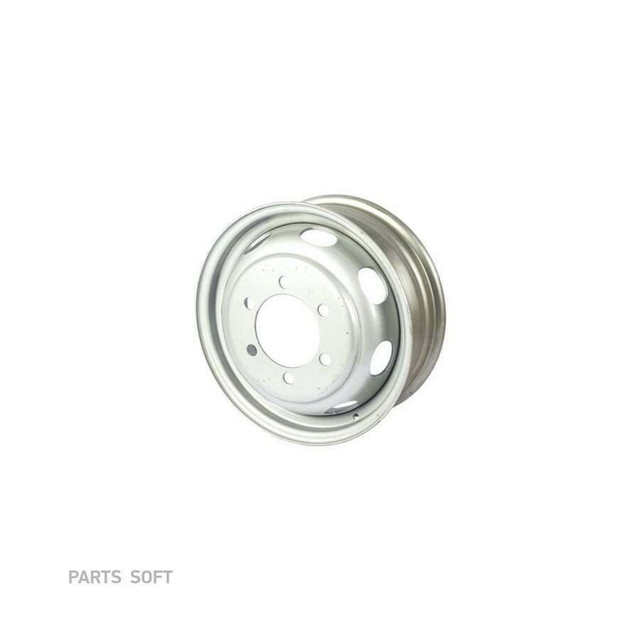 Диск колеса !1/2JХ16Н2 ET-106 серебристый, 6отв, штамп, нов. обр. \ГАЗель-Next GAZ A21R233101015 | цена за 1 шт