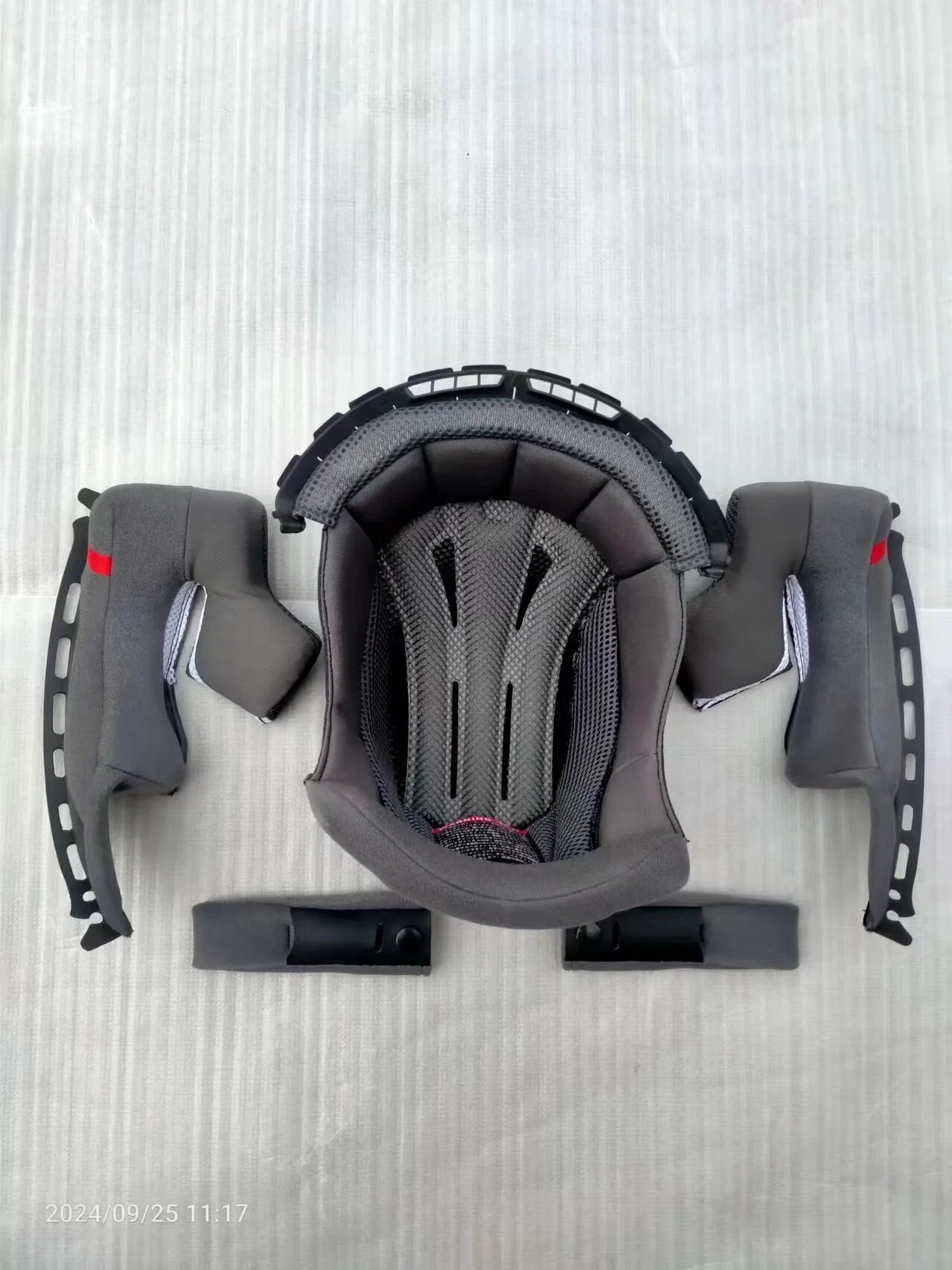 SHOEI аксессуары для шлема, подкладка для шлема X-twelve, подкладка для шлема XR1100, M, Черный, Унисекс