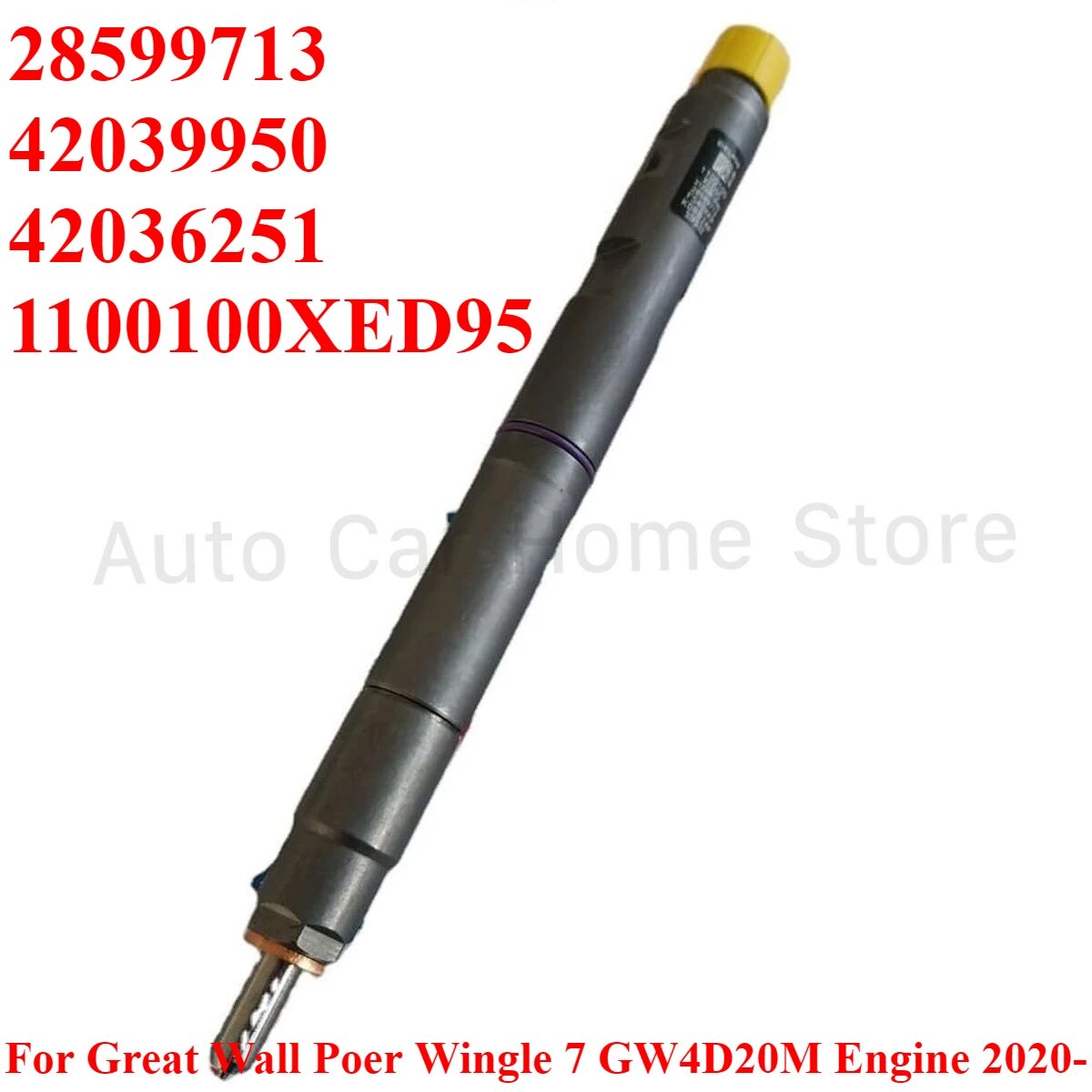 42039950/28599713/42036251 1100100XED95 Новая форсунка дизельного топлива для двигателя Great Wall Poer Wingle 7 HOVER GW4D20M 2020-, 1x Made in china