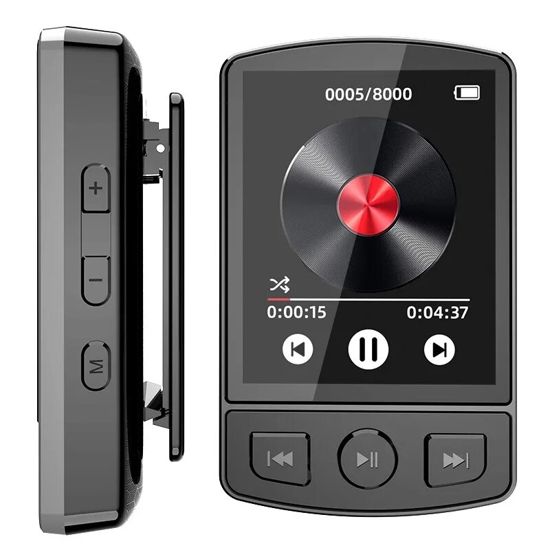 Портативный спортивный MP3-плеер Sony Walkman с зажимом No TF card