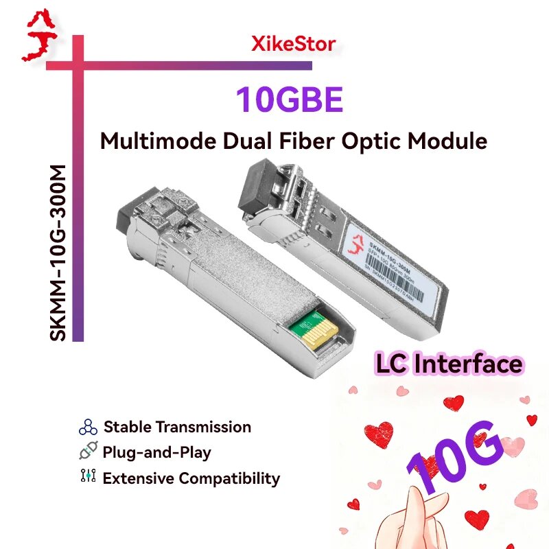 10G SFP+ MM LC Оптический модуль