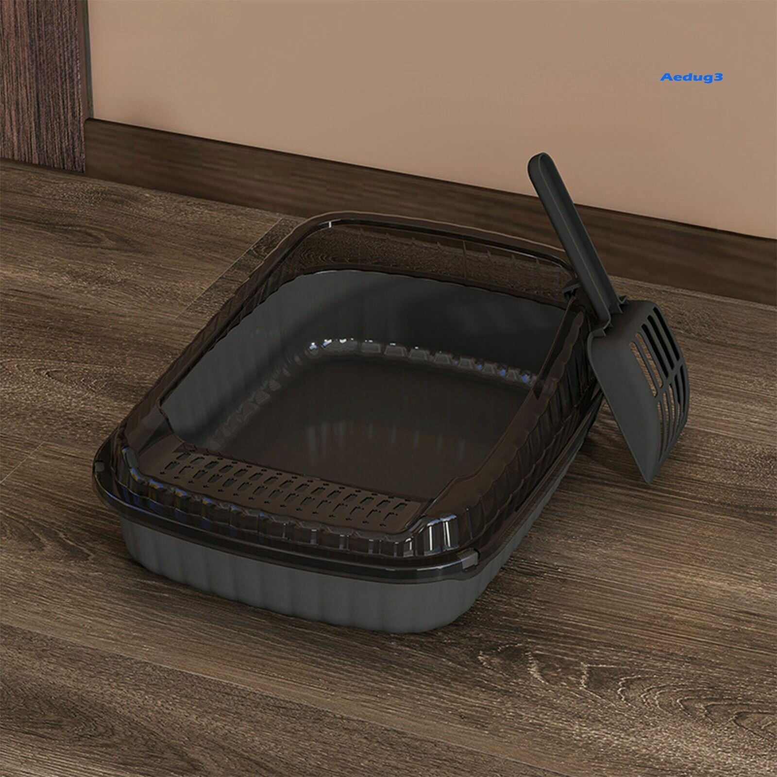 Большой кошачий туалет с бесплатной лопаткой для туалета