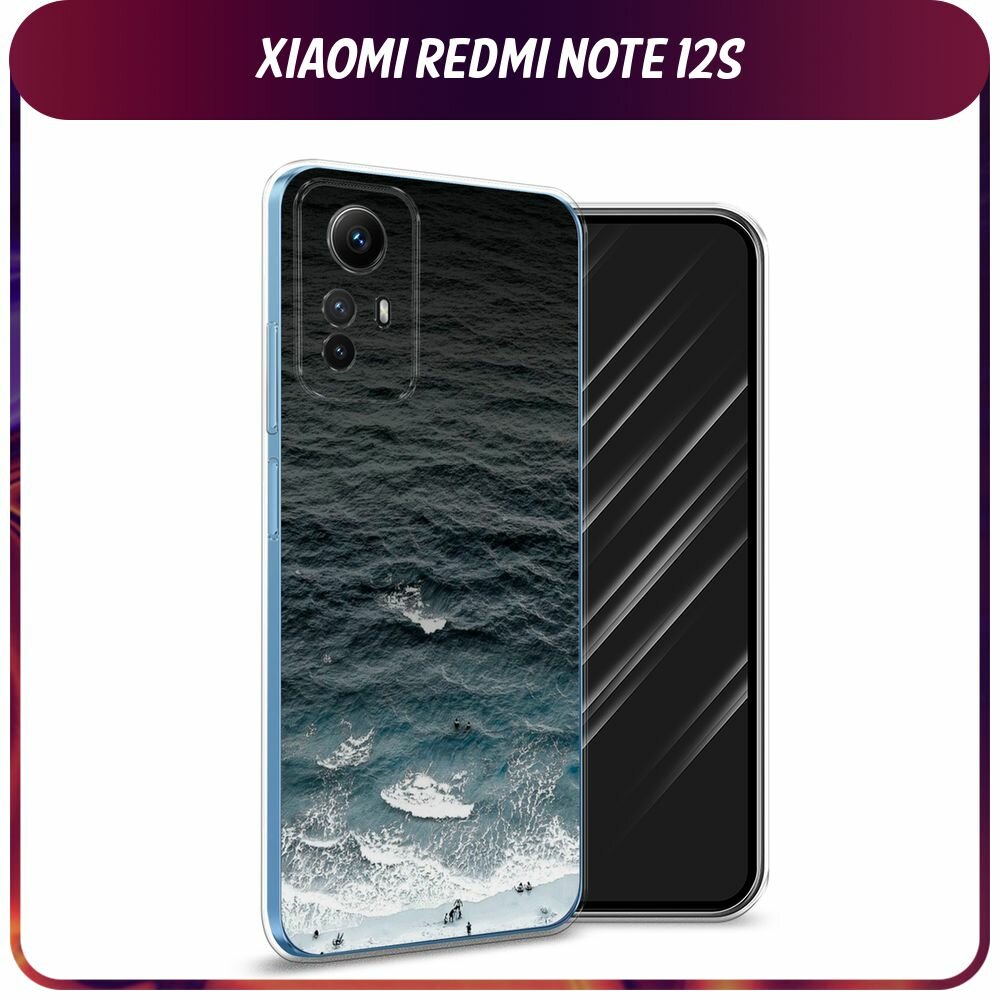 Чехол на Xiaomi Redmi Note 12S / Сяоми Редми Ноут 12S с принтом Волны на море