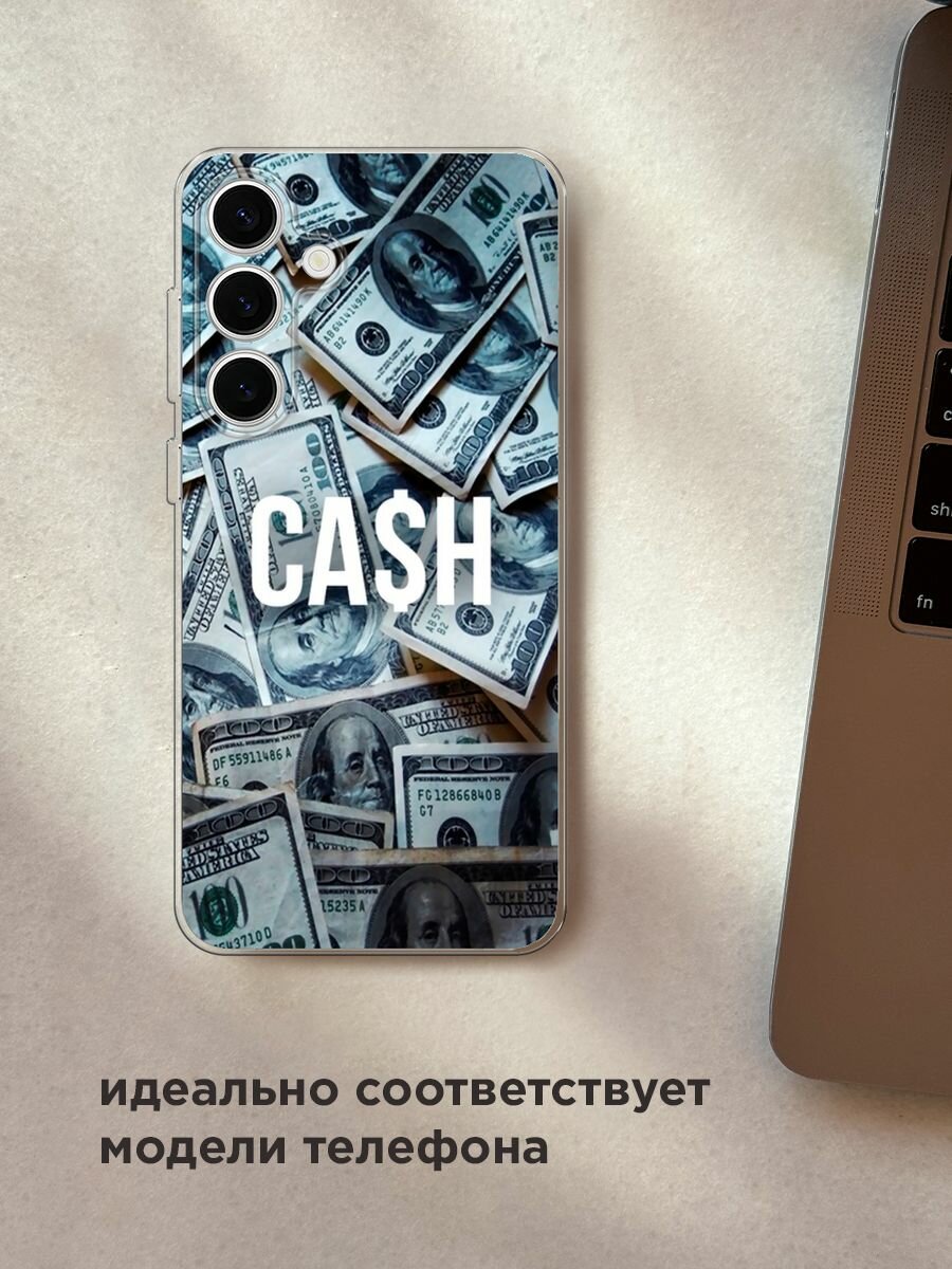 Чехол на Samsung Galaxy S25 FE / Самсунг S25 Фе с принтом "Cash" — фото 1