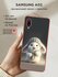 Чехол на Samsung Galaxy A02 / Самсунг Галакси А02 с принтом "Белый крольчонок в ...
