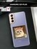 Чехол на Samsung Galaxy S21 + / Самсунг Галакси S21 Плюс с принтом "Грустный кот...