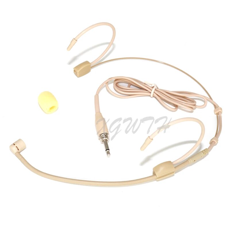 Кардиоидный конденсаторный гарнитурный микрофон для Sennheiser Shure AKG Samson MiPro Audio Technica 3.5mm Extemal Lock