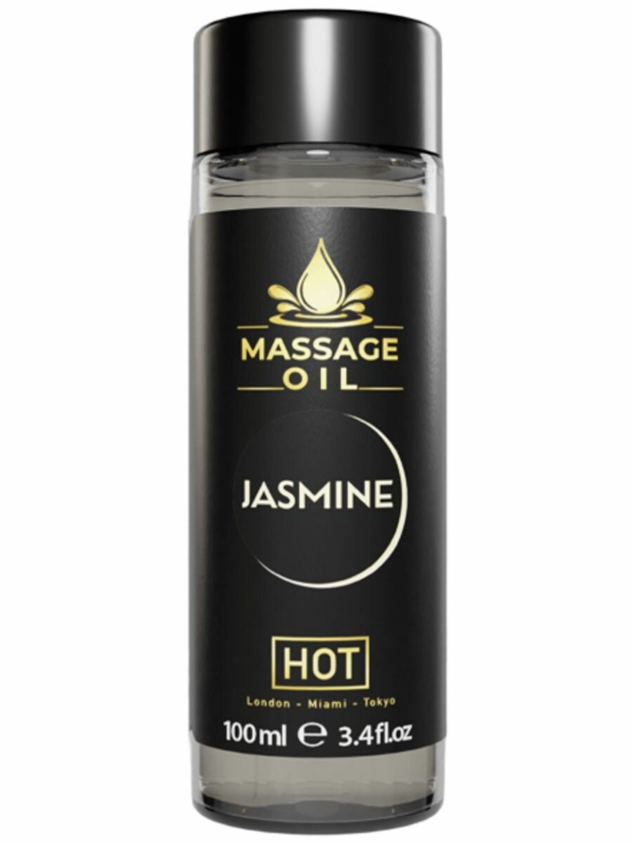 Massage Oil JASMINE Масло для эротического массажа c ароматом Жасмина, 100мл