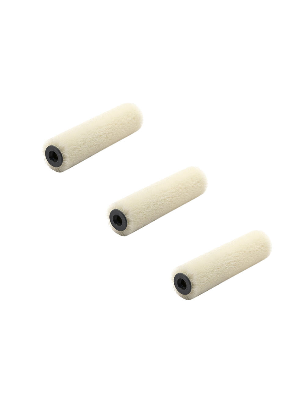 Валик велюр 100 мм d10 мм ворс 5 мм для алкидной основы без ручки (3 шт.)