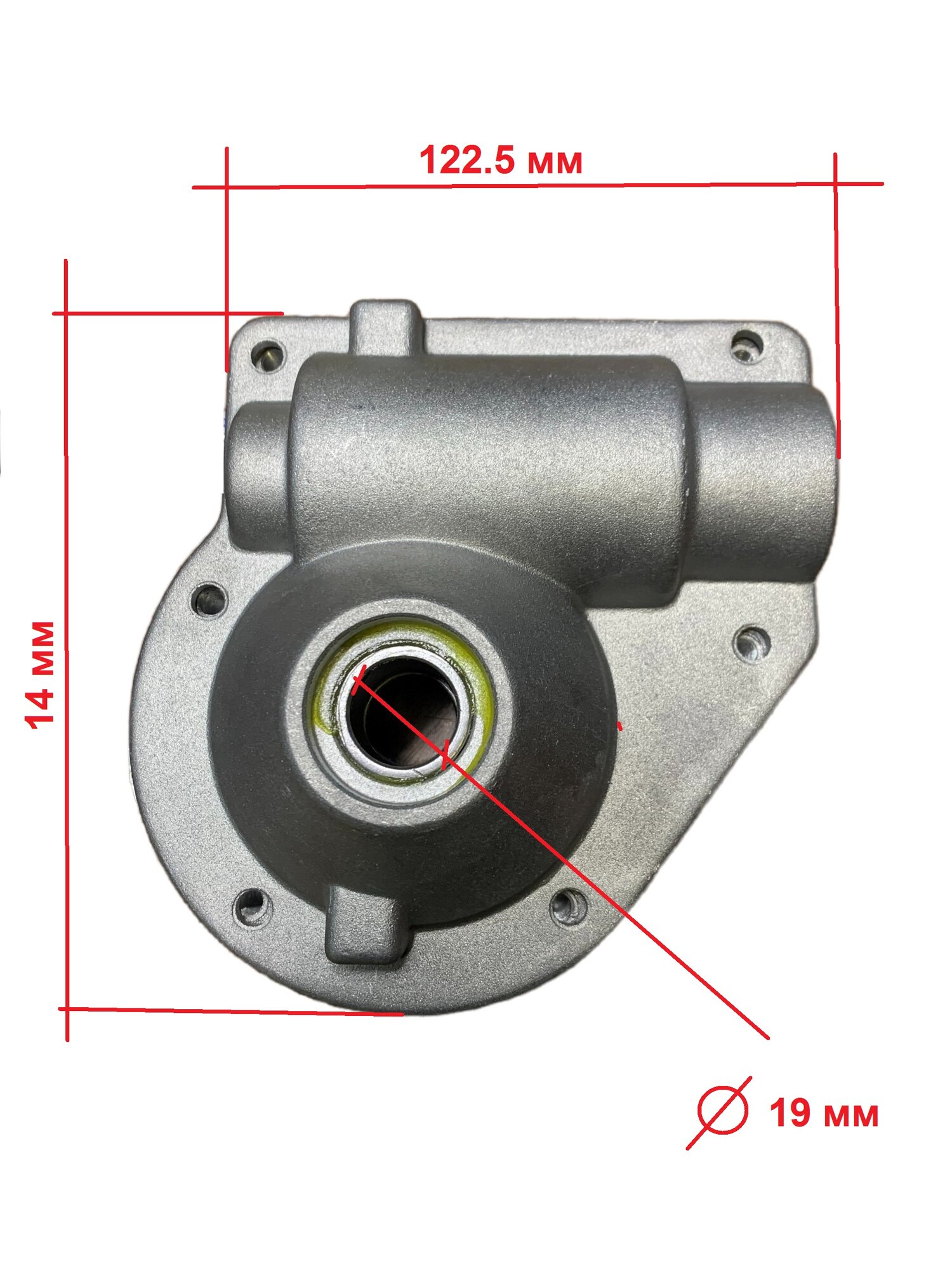 Корпус редуктора для снегоуборщика ST656 SJ-101A внутр. 19*25.9*29.9мм. С втулкой.