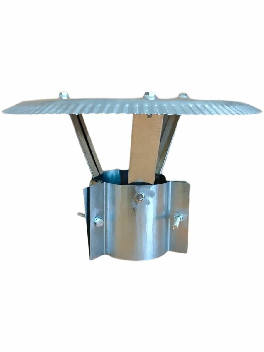 Зонт вентиляционный на трубу универсальный 100-125 мм "Дон Кихот"