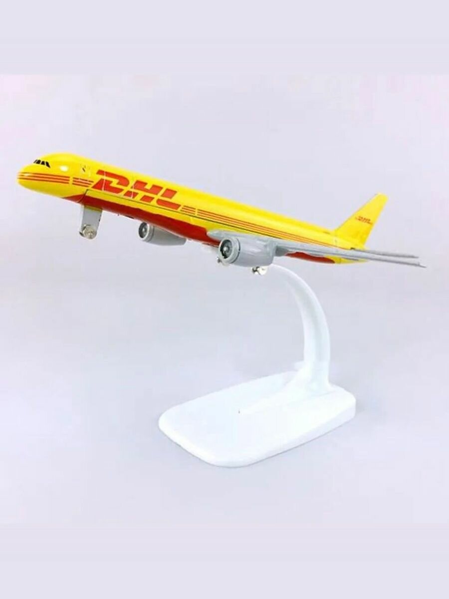 Металлическая модель самолета 16cm B757 DHL